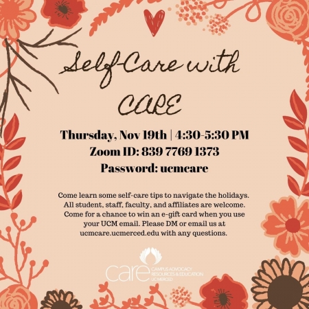 Self-Care with CARE | CARE Office